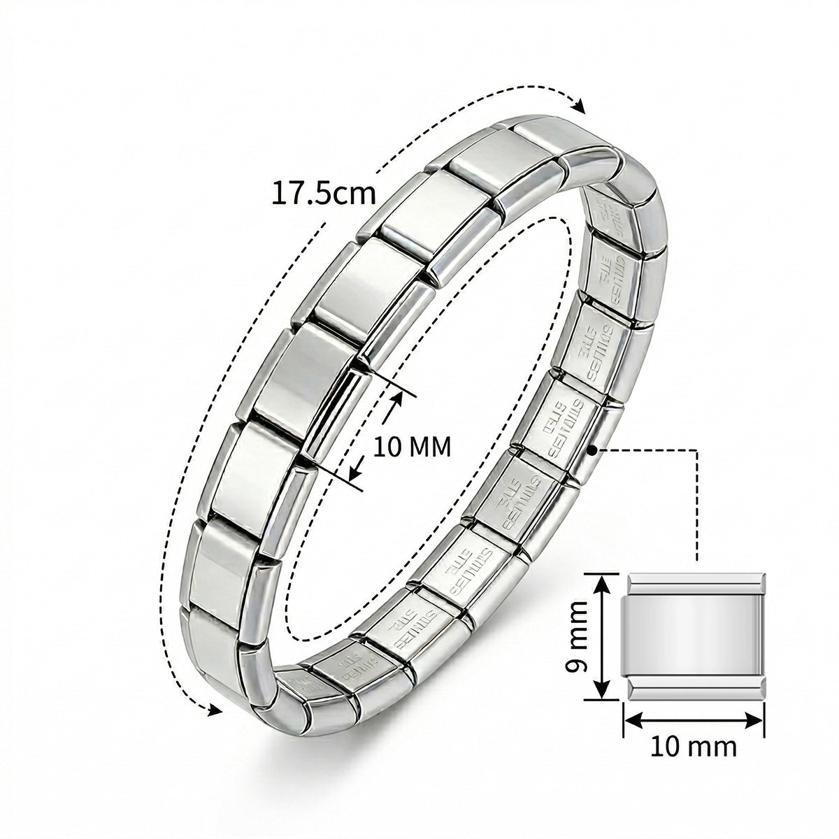 Italian Charm Bracelet | 1600+ Motive | Charea Shop